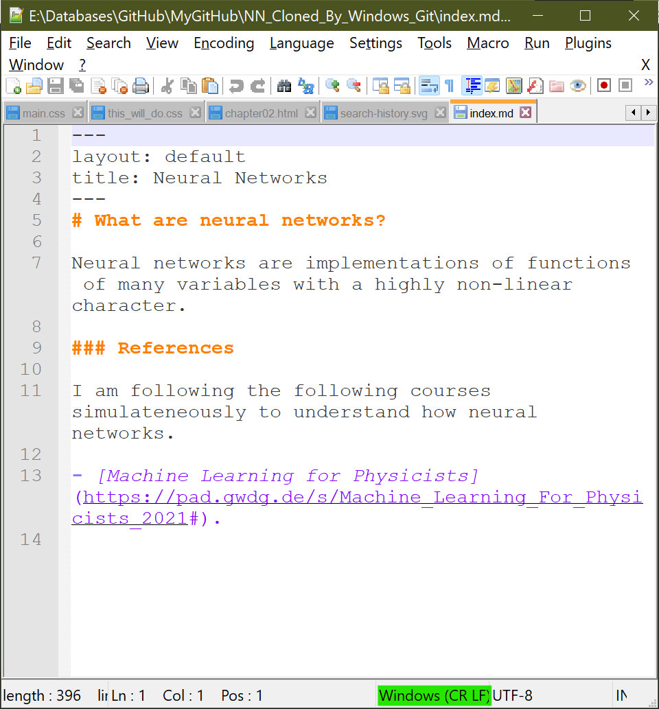 Consistent Line Endings In ASCII Files